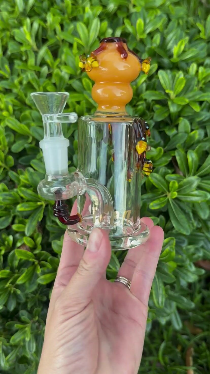 Beehive Honey Drip Glass Dab... | Shop Dab Rigs on GlassPass
